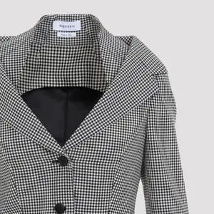 Alexander McQueen Off Shoulder Jacket Harness