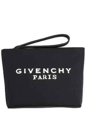 Givenchy Clutch Bag With Logo - Black