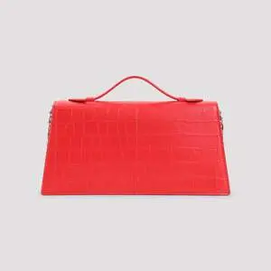 Alexander McQueen Skull Top Handle - Red