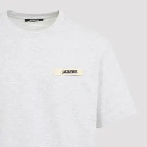 Jacquemus Le T-shirt Grosgrain T-shirt - Gray