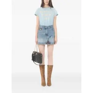 Valentino Garavani Panther Lady T-shirt - Blue