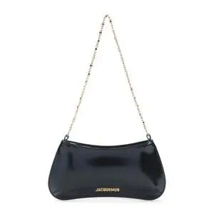 Jacquemus Le Petit Bisou Chaine Handbag - Black