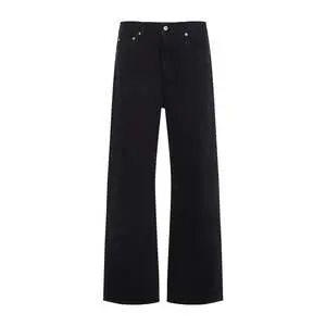 Jacquemus Le De-nimes Droit Straight-leg Jeans - Black