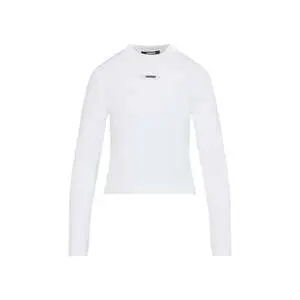 Jacquemus The Gros Grain T-shirt - White