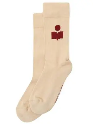 Isabel Marant Étoile Siloki Logo Socks - Multicolor