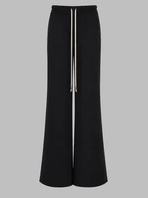 Rick Owens Viscose Blend Trousers - Black