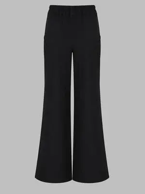 Rick Owens Viscose Blend Trousers - Black