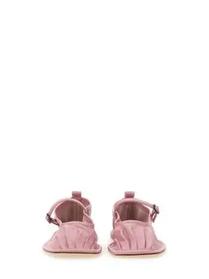 Hereu Dansa Leather Shoes - Pink
