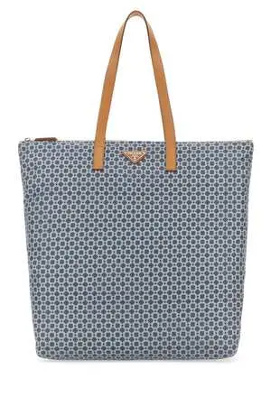 Prada Printed Re-nylon Shopping Bag - Multicolor