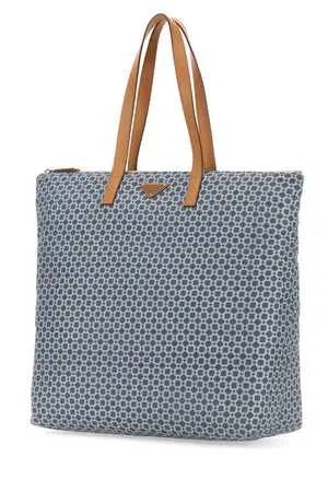 Prada Printed Re-nylon Shopping Bag