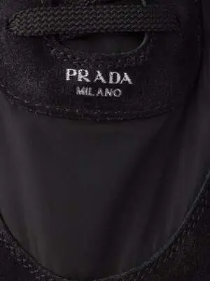 Prada Collapse Sneakers - Black