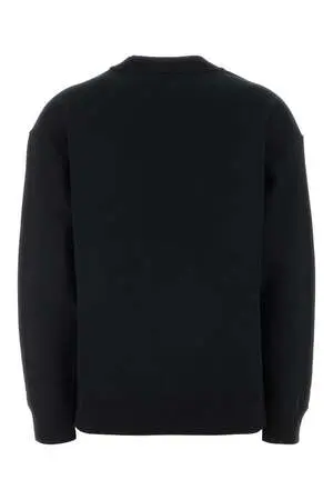 JIL SANDER Cotton Sweatshirt - Black