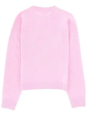 GANNI Wool Jersey - Pink