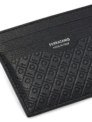 FERRAGAMO Monogram Card Holder