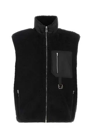 Fendi Teddy Fabric Vest - Black