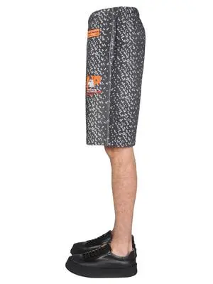 Heron Preston Bermuda With Rubber Logo