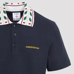 Casablanca Laurel Piqué Polo