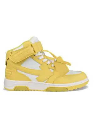 Off-white Flat Sneakers For Men