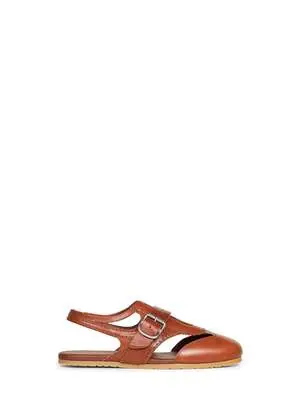 Dries Van Noten Calf Leather Flat Spider-like Sandals - Multicolor