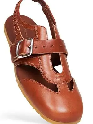 Dries Van Noten Calf Leather Flat Spider-like Sandals - Multicolor