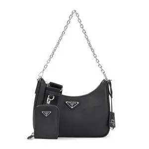Prada Bandoliera Shoulder Bag - Black