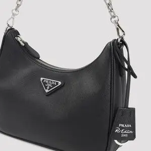 Prada Bandoliera Shoulder Bag - Black