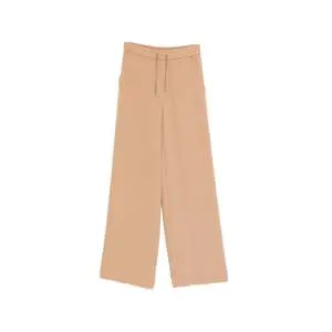 Herno Neutrals Trousers Palazzo Pants - Cream