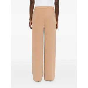 Herno Neutrals Trousers Palazzo Pants - Cream