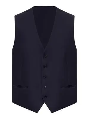 Tagliatore Bruce Tailored Wool Suit - Blue