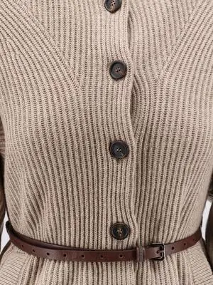 Brunello Cucinelli Cardigan - Brown
