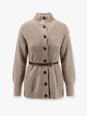 Brunello Cucinelli Cardigan - Brown