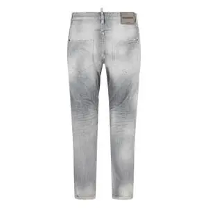 Dsquared2 Grey Denim Regular & Straight-leg Jeans