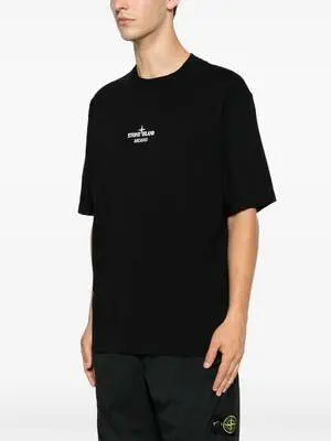 Stone Island Regular Fit T-shirt With `archivio` Print