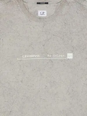 C.P. COMPANY Mercerized Jersey Logo-print T-shirt