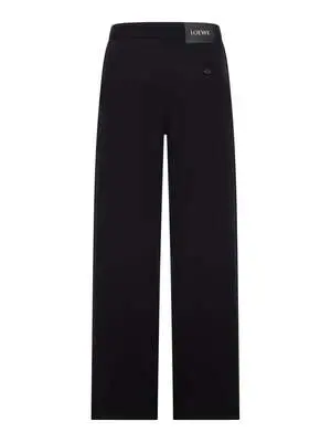 Loewe High-waisted Tailored Wool Trousers