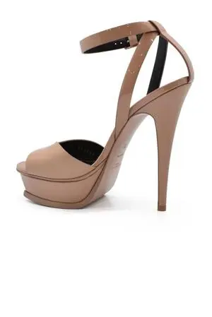 Saint Laurent Tribute Lips Sandals