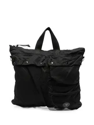 C.P. COMPANY Lens-detail Multi-pocket Tote Bag - Black