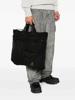 C.P. COMPANY Lens-detail Multi-pocket Tote Bag