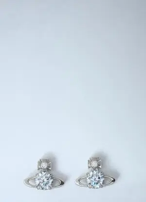 VIVIENNE WESTWOOD Reina Large Earrings - Silver