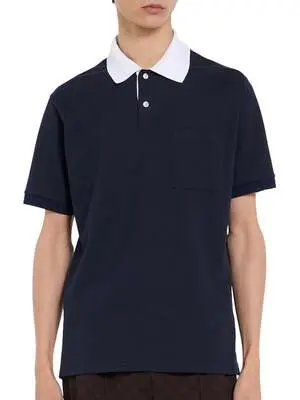 Gucci Stretch Cotton Piquet Polo