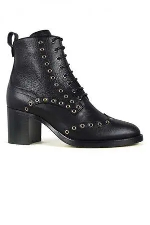 JIMMY CHOO Leather Ankle Boots