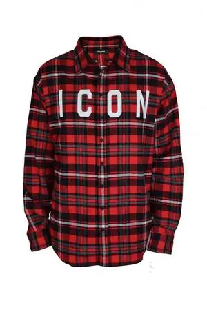 Dsquared2 Flannel Shirt - Red
