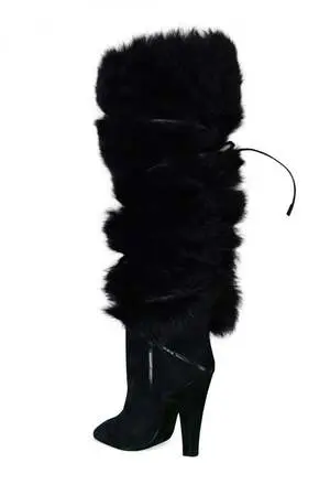 Saint Laurent Suede Jokull Boots