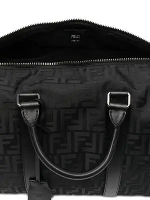 Fendi Ff Nylon Medium Travel Bag
