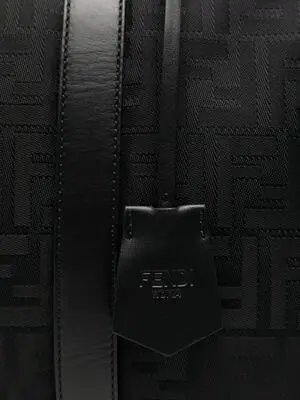 Fendi Ff Nylon Medium Travel Bag