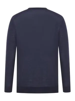 Kiton Crewneck Sweater In 14 Micron Wool