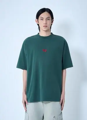 Balenciaga Medium Fit T-shirt - Green
