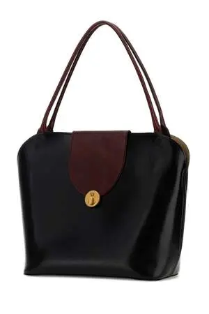 Versace Leather Shopping Bag