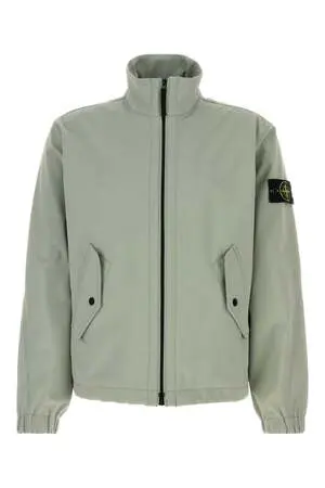 Stone Island Mint Stretch Polyester Jacket - Green