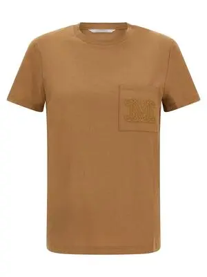 Max Mara Papaya Cotton T-shirt - Cream
